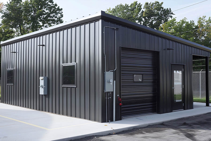 Prefab Steel vs. Stick-Built Building | US Patriot Steel