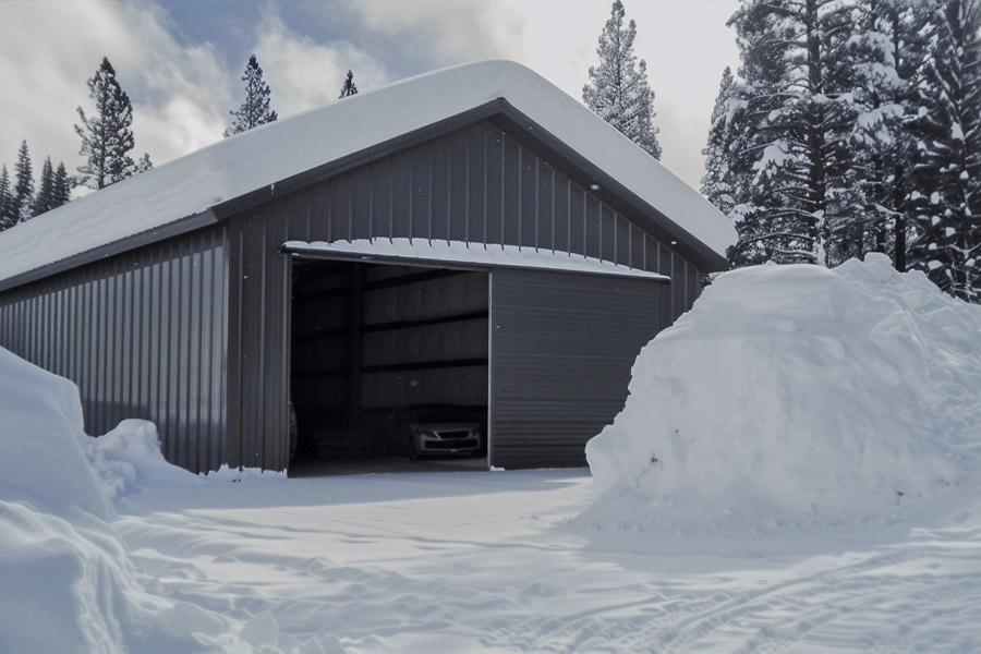 Wind Load vs. Snow Load in Metal Buildings | US Patriot Steel